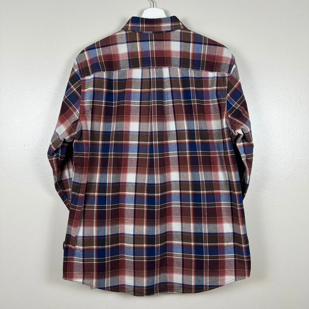 Eddie Bauer | Shirts | Eddie Bauer Mens M Buttonup Shirt Mineral Red ...